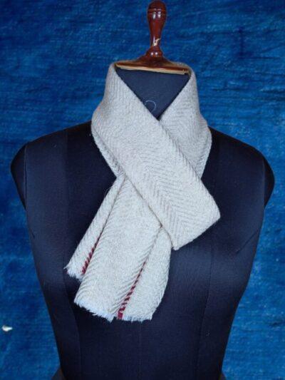 Gents Pashmina Muffler | Wave Design | Cashmere Muffler