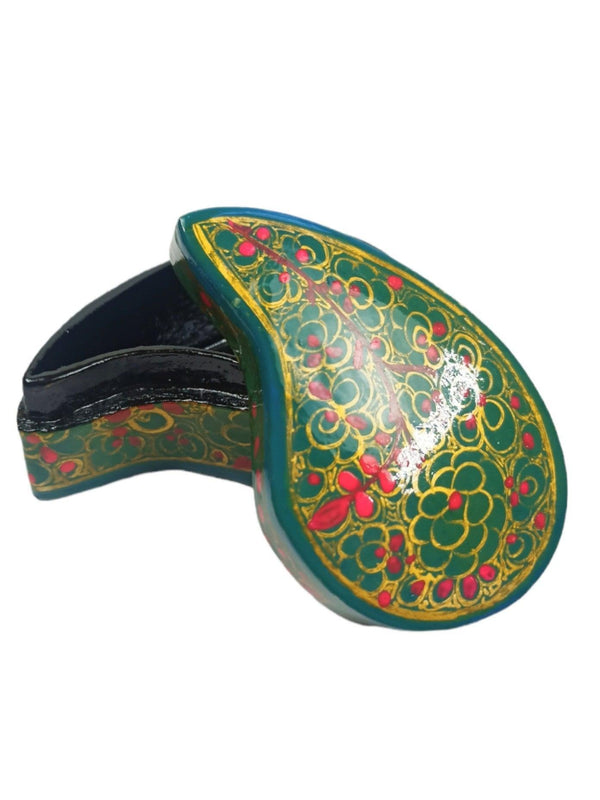 Jewellery Box | Paper Mechie Box | Kidney Shaped Box
