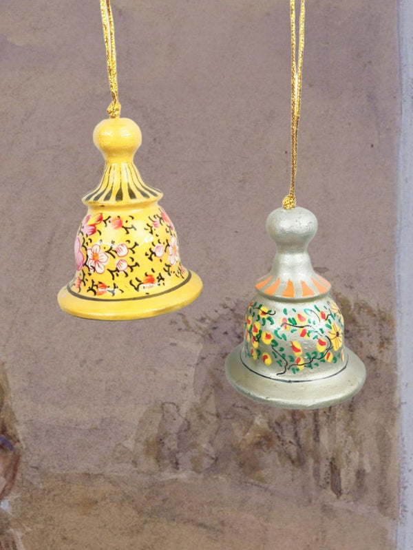 Hanging Bell | Paper Machie 2 Piece Bell | 2 Inch Bell