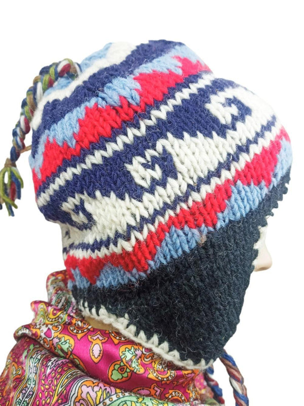 Yak Wool Cap | Fleece Inner Cap | Handwoven