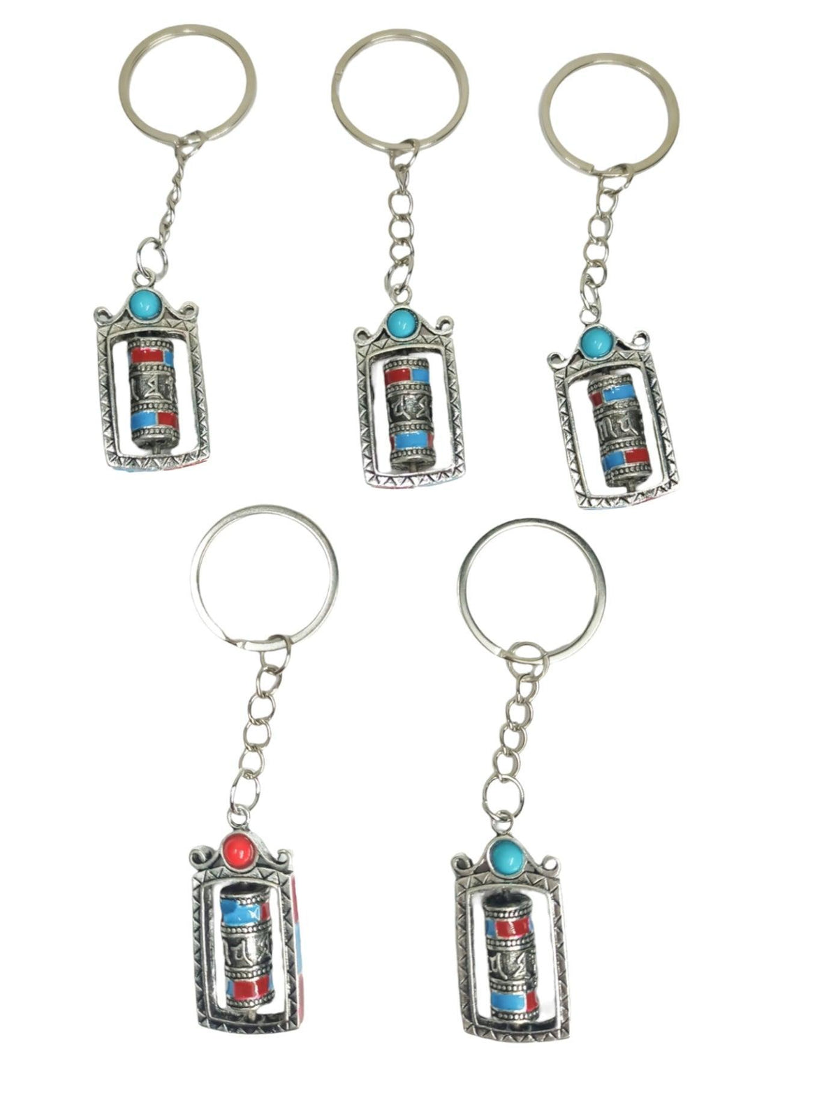 Buddhist Prayer Wheel Keychain | Julley keychain | Ladakh Souvenirs