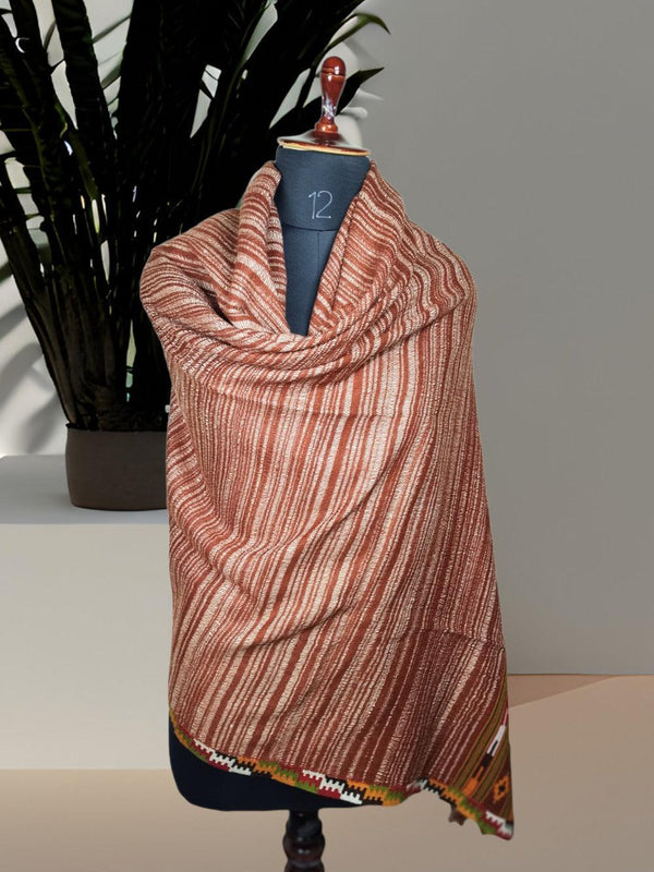 Gents Shawle | Pure Yak Wool Shawle | Reversible