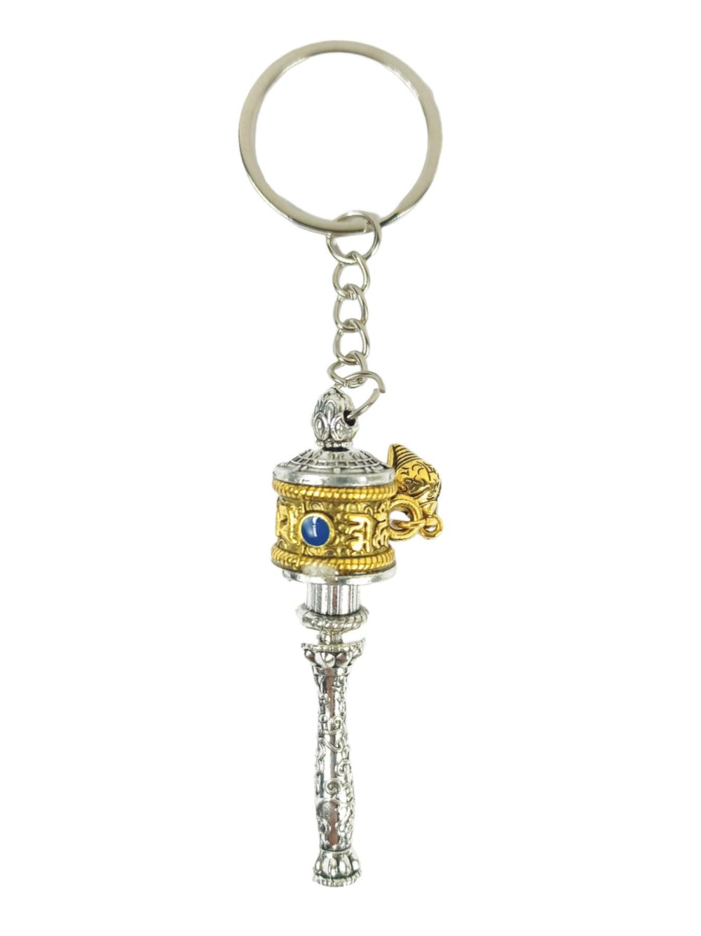 Buddhist Prayer Wheel Keychain | Julley keychain | Ladakh Souvenirs