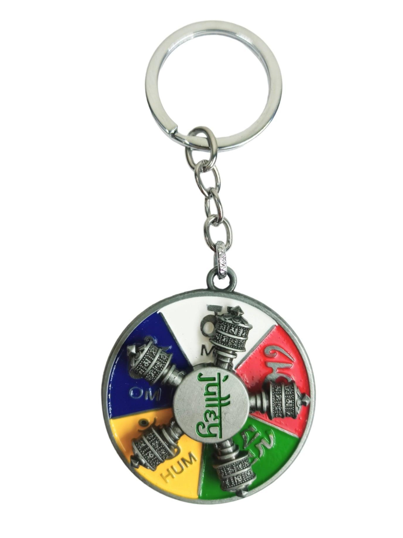 Ladakh Prayer Wheel Keychain | Julley keychain | Ladakh Souvenirs