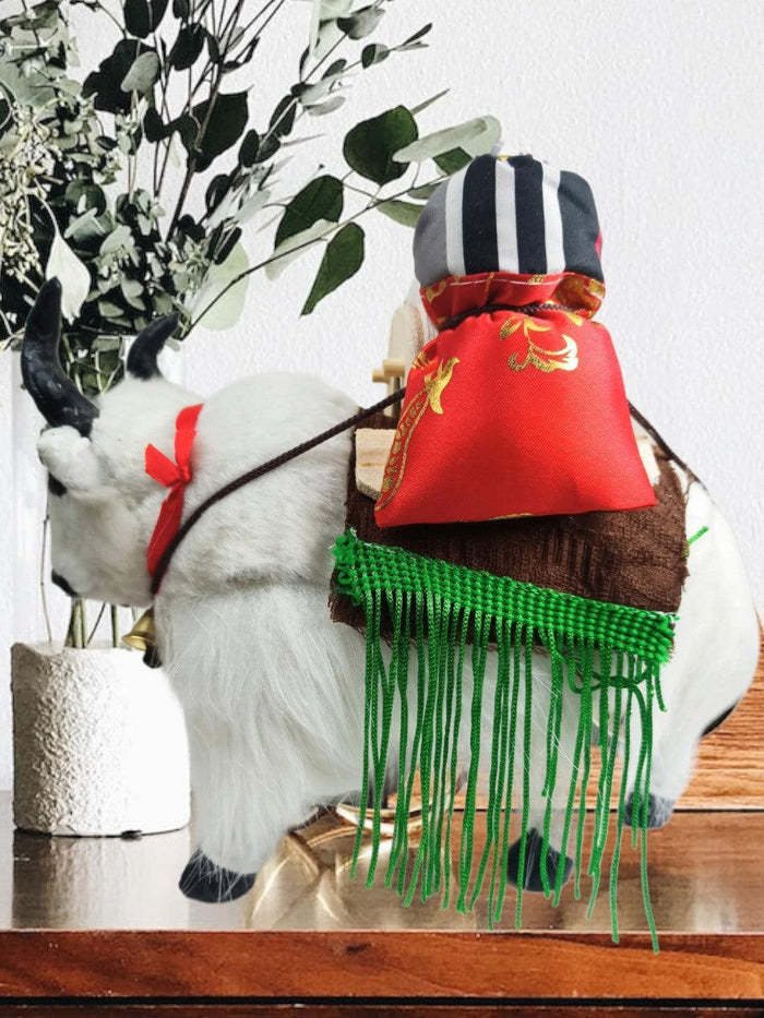 White Ladakh Yak | Yak 10 inches | Home Decorations